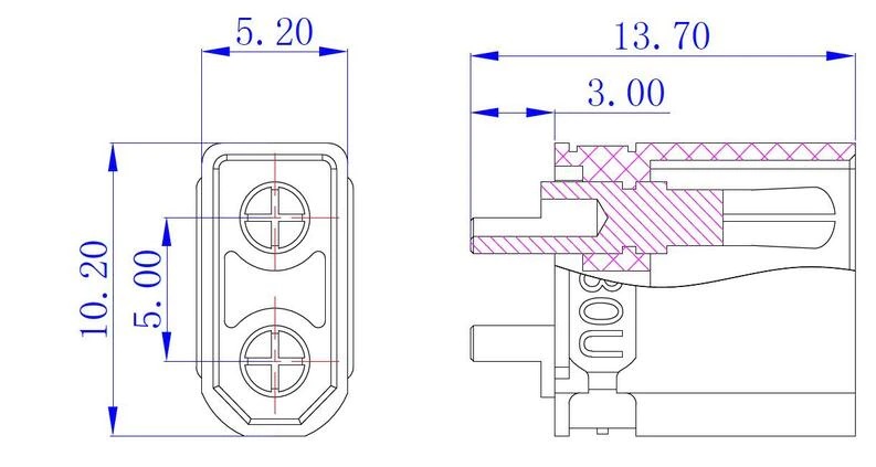 Amass XT30 Connector Set For RC Lipo Battery – HobbyRC BD