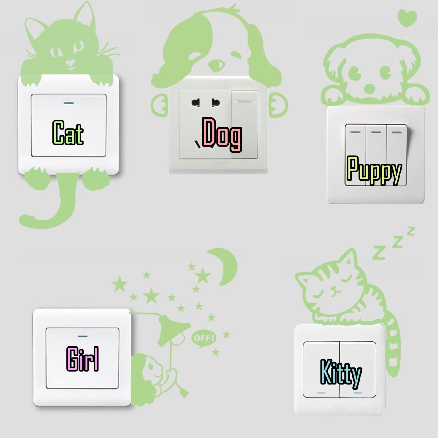 Luminous Switch Sticker Glow in the Dark – HobbyRC BD