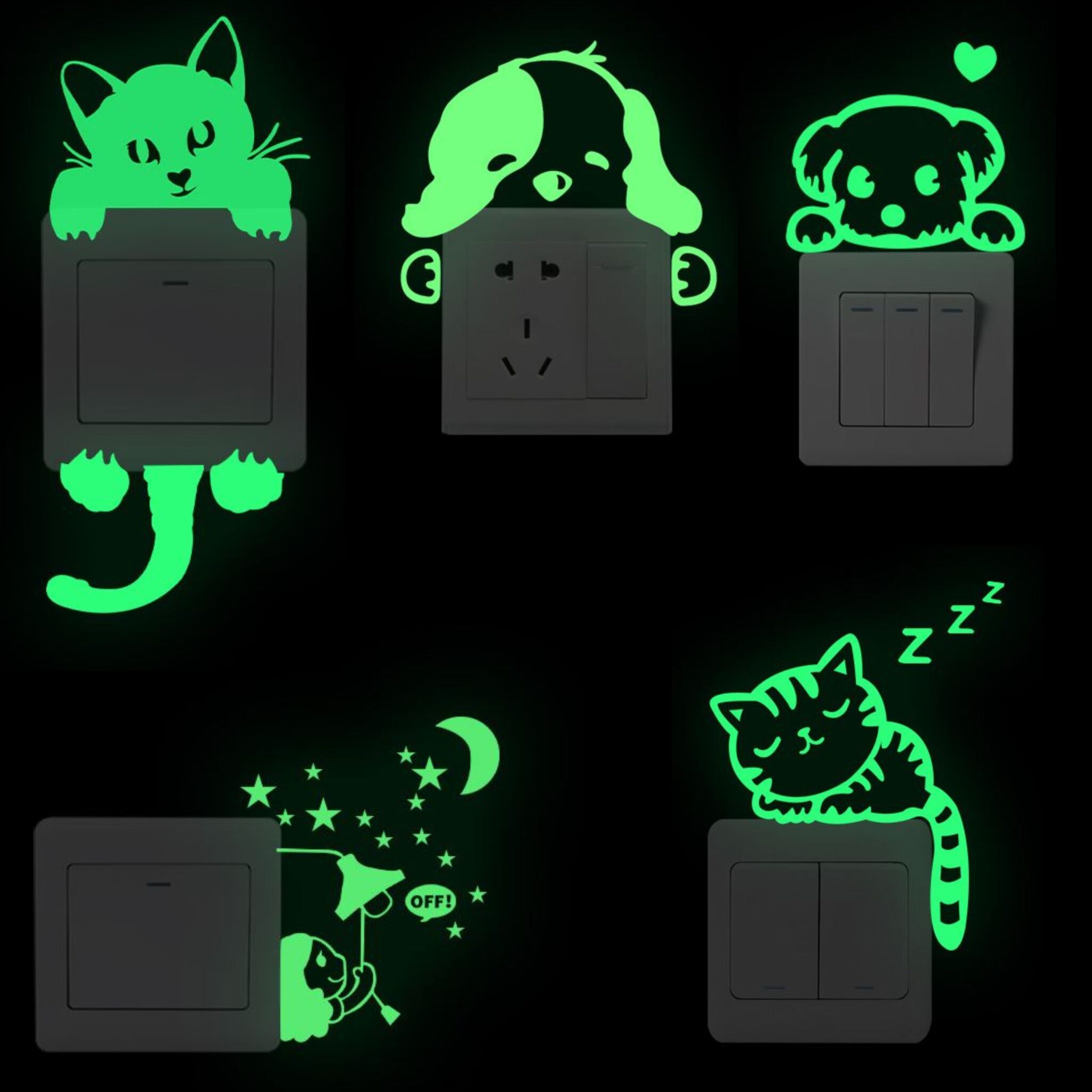 Luminous Switch Sticker Glow in the Dark – HobbyRC BD