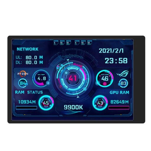 Turing 3.5-inch Computer Status Monitoring Secondary Display Set ...