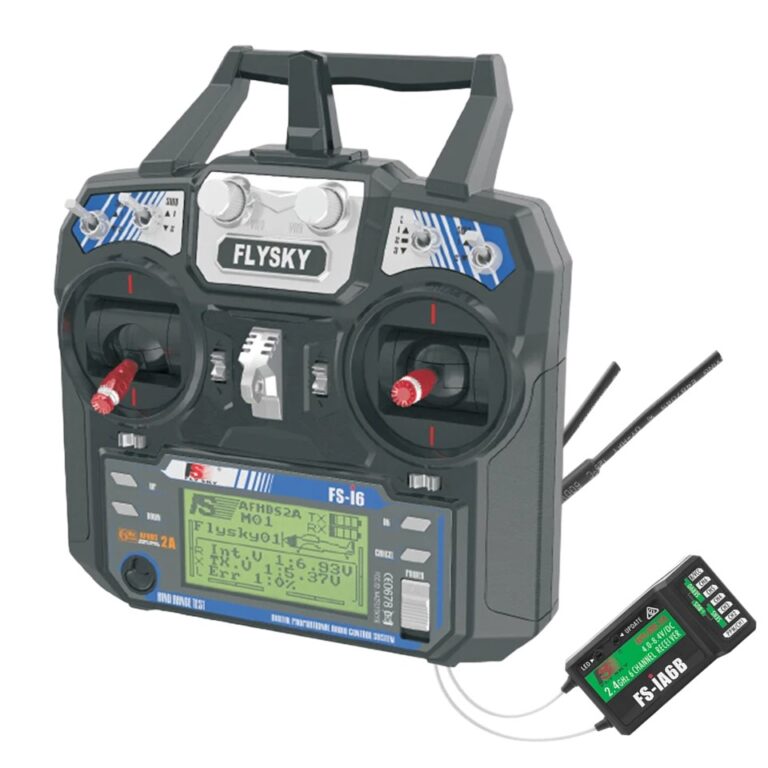 Flysky FS-i6 RC Transmitter with iA6B Receiver – HobbyRC BD