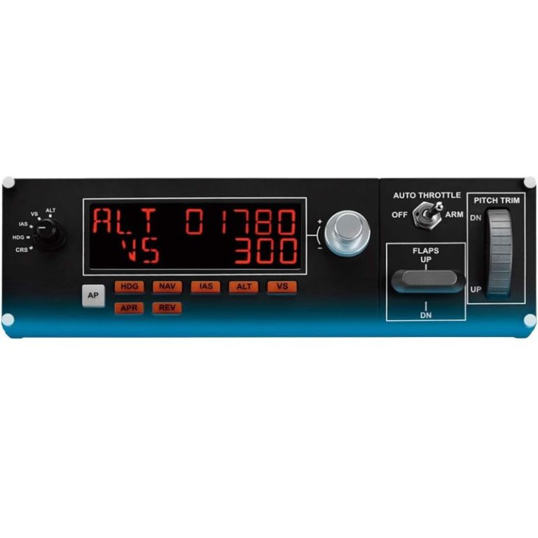 Logitech Flight MultiPanel Professional Autopilot Navigation Controller ...