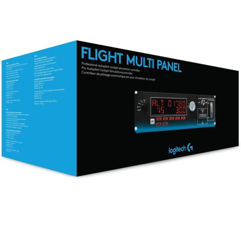 Logitech Flight MultiPanel Professional Autopilot Navigation Controller ...