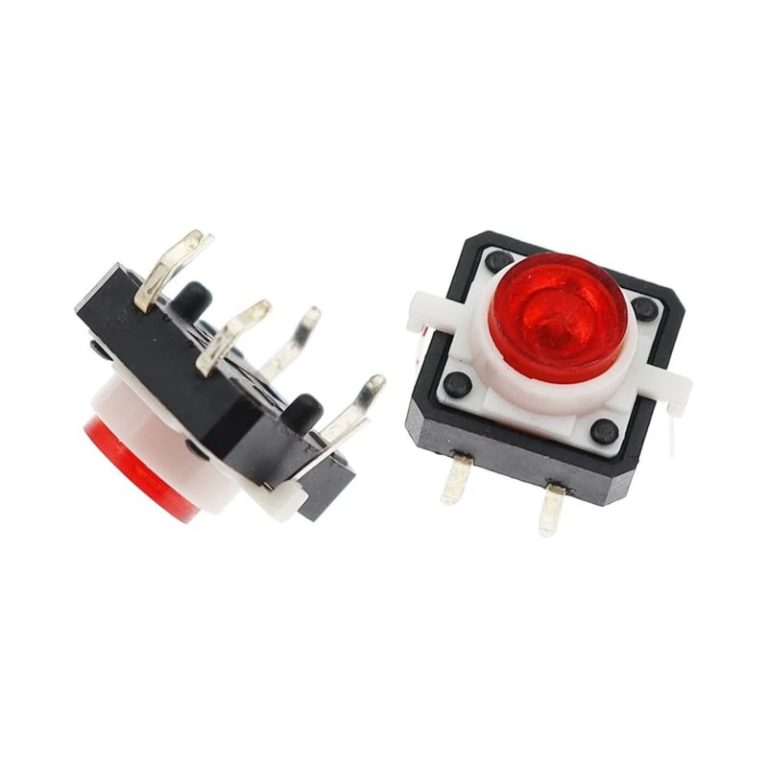 12X12 LED Tactile Push Button (5 Color) – HobbyRC BD