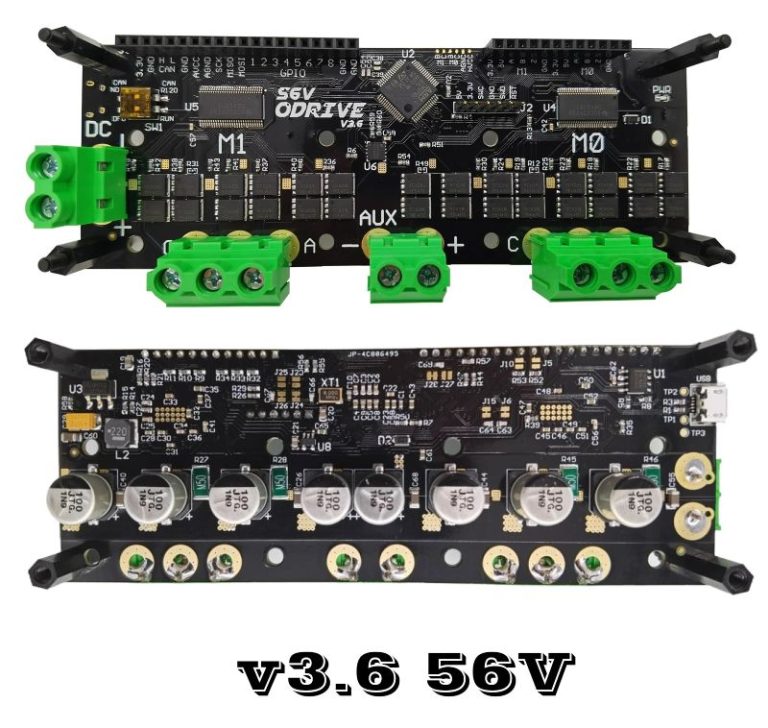 MakerBase MKS ODrive V3.6 56V FOC Dual BLDC Driver – HobbyRC BD