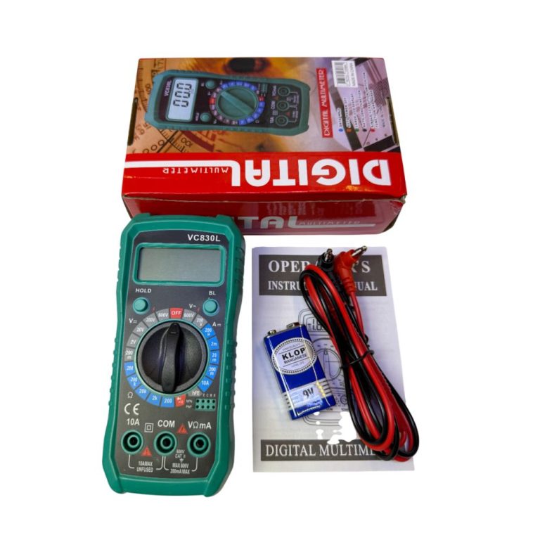 Handheld Digital Multimeter AC/DC High Accuracy 10A – HobbyRC BD